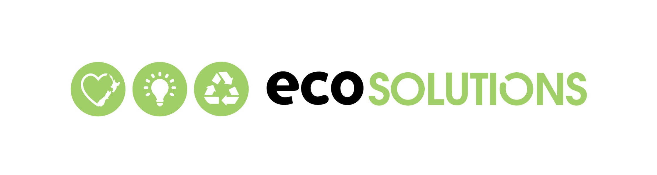 EcoSolutions Less Waste = More Happiness.